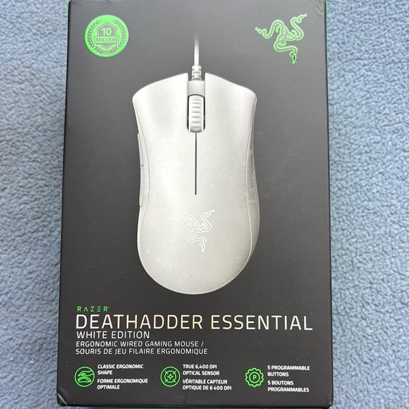 Razer | Computers, Laptops & Parts | Razer Deathadder Essential White ...